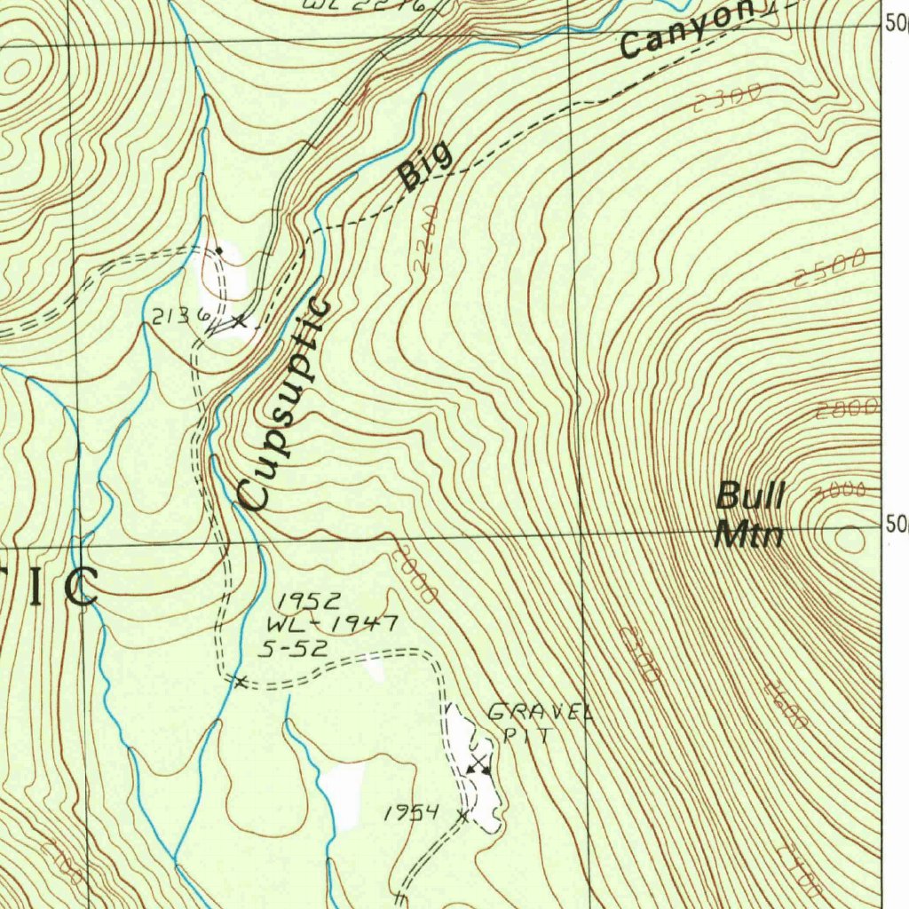 Parmachenee Lake, ME (1990, 24000-Scale) Map by United States ...