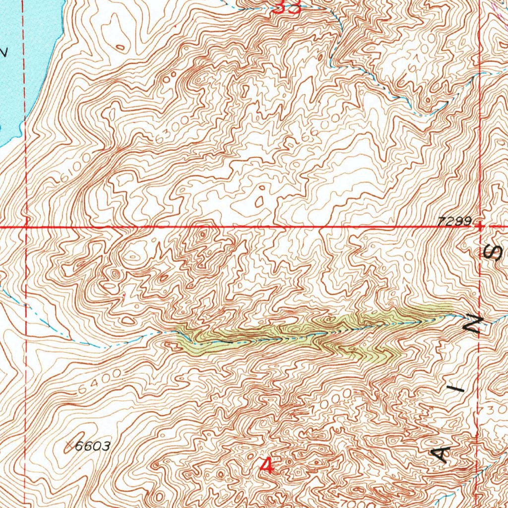 Pathfinder Reservoir SW, WY (1953, 24000-Scale) Map by United States ...