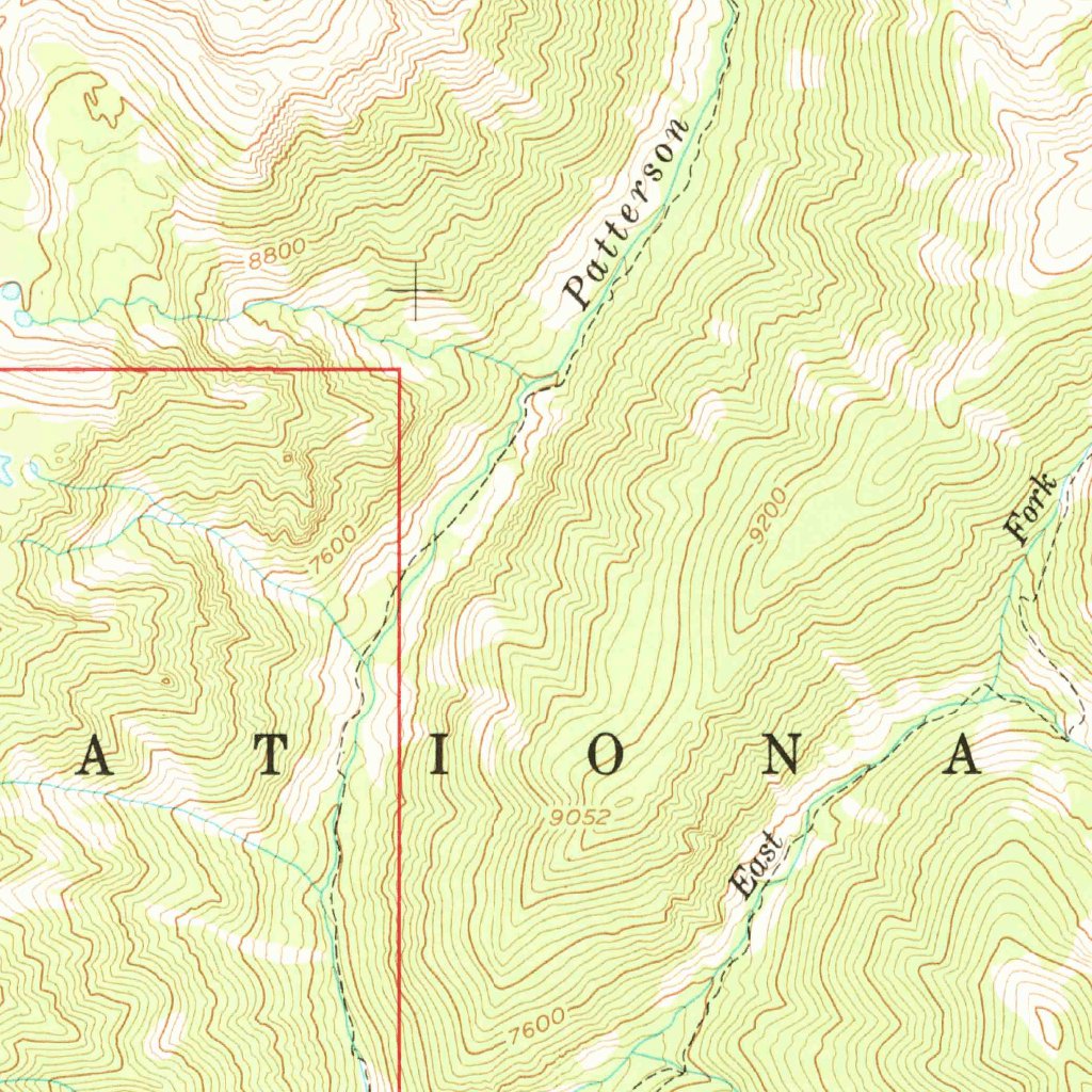 Patterson, ID (1956, 62500-Scale) Map by United States Geological ...