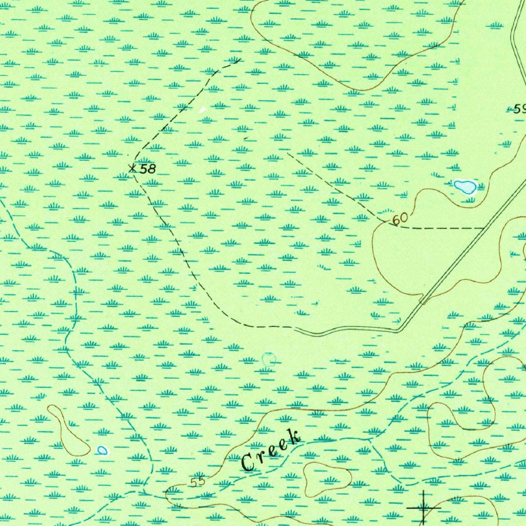 Patterson SE, GA (1971, 24000-Scale) Map by United States Geological ...