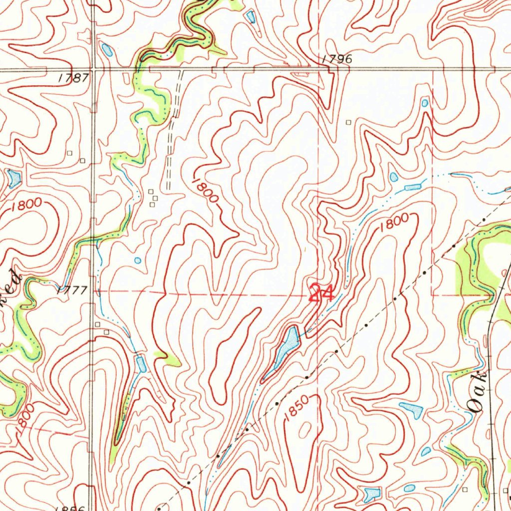 Pauline, NE (1969, 24000-Scale) Map by United States Geological Survey ...