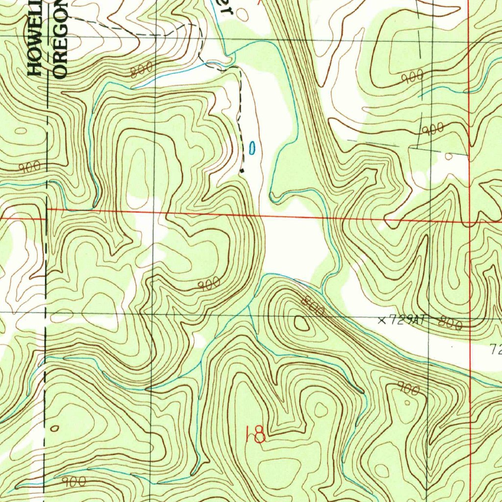Peace Valley, MO (1986, 24000-Scale) Map by United States Geological ...