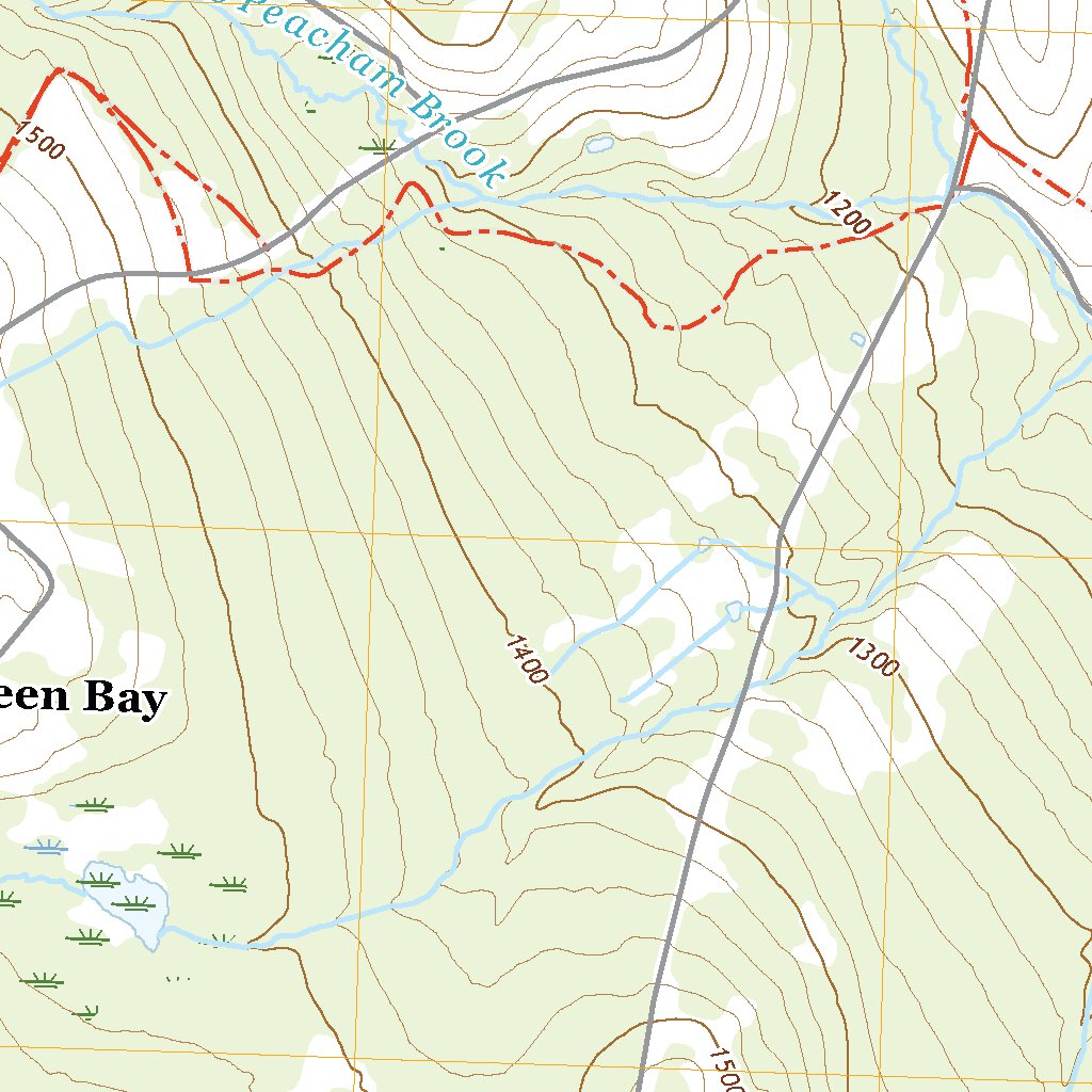 Peacham, VT (2021, 24000-Scale) Map by United States Geological Survey ...