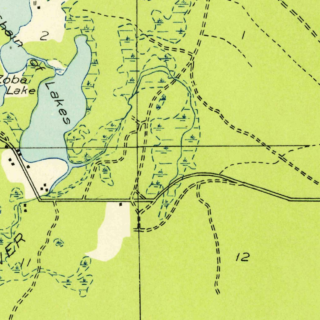 Peacock, MI (1933, 31680-Scale) Map by United States Geological Survey ...