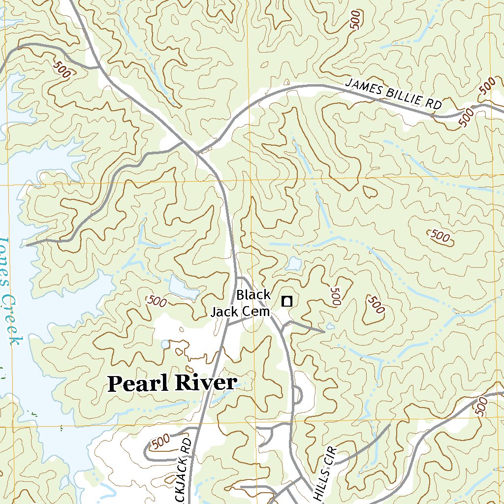 Pearl River, MS (2020, 24000-Scale) Map by United States Geological ...