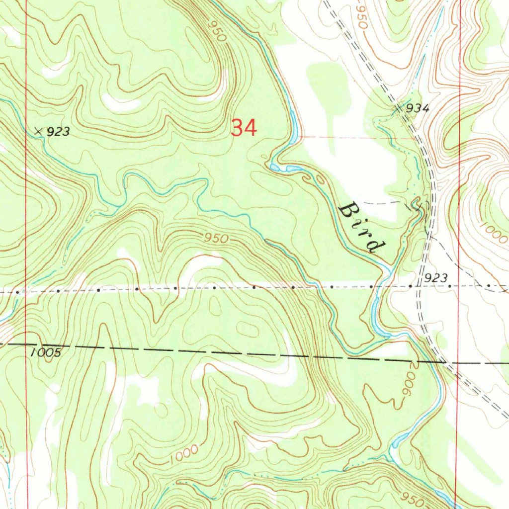 Pearsonia, OK (1973, 24000-Scale) Map by United States Geological ...