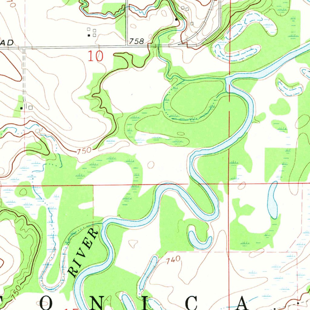 Pecatonica, IL (1971, 24000-Scale) Map by United States Geological ...