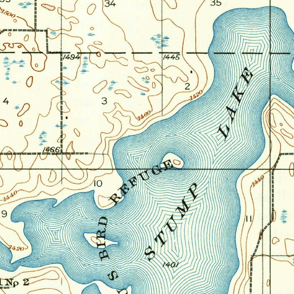 Pekin, ND (1930, 62500-Scale) Map by United States Geological Survey ...