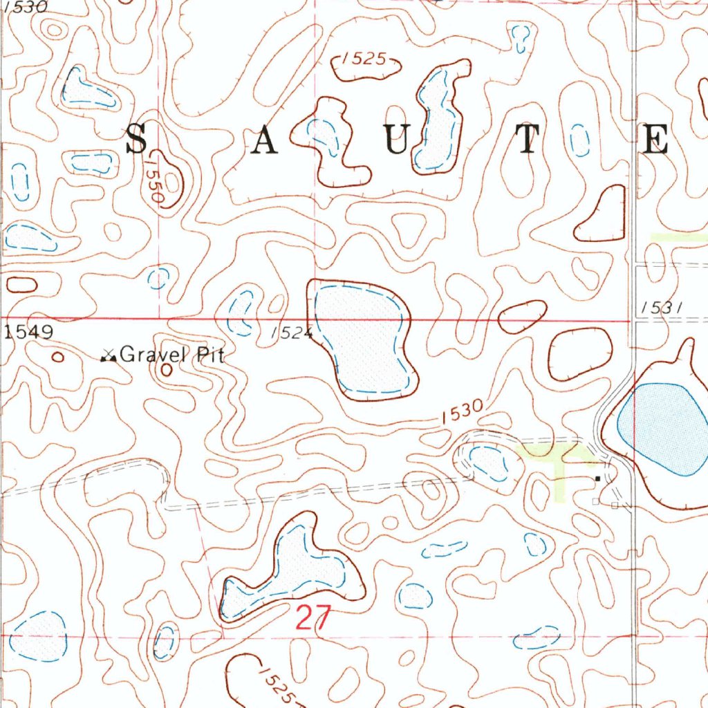 Pelto, ND (1971, 24000-Scale) Map by United States Geological Survey ...