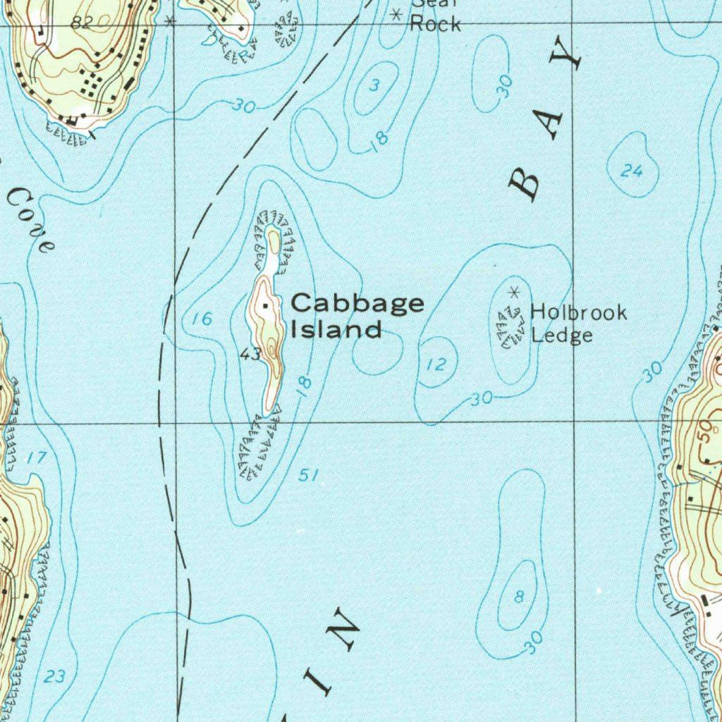 Pemaquid Point, ME (1997, 24000-Scale) Map by United States Geological ...