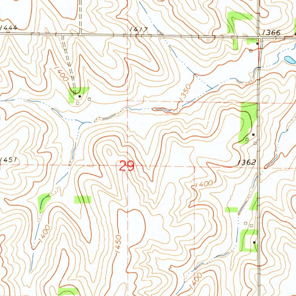 Pender, NE (1966, 24000-Scale) Map by United States Geological Survey ...