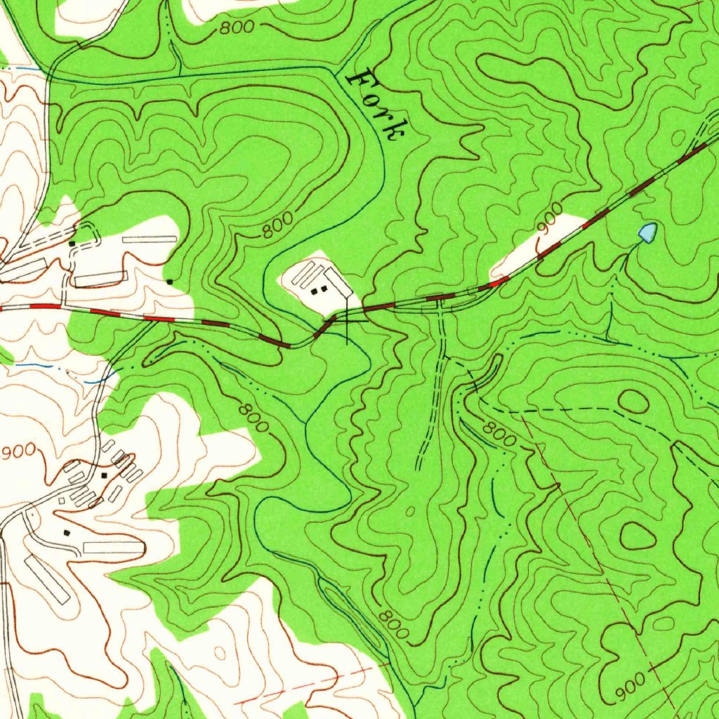 Pendergrass, GA (1964, 24000-Scale) Map by United States Geological ...