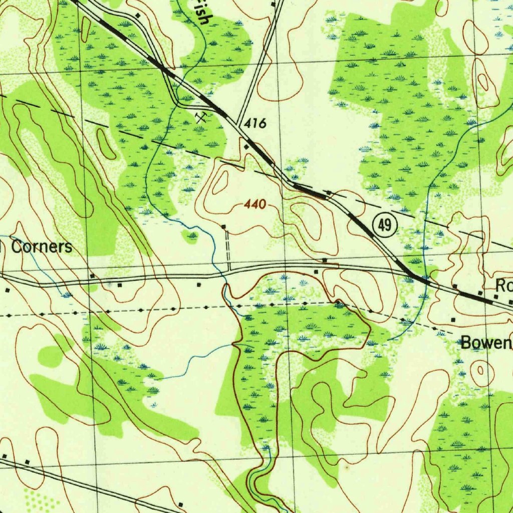 Pennellville, NY (1943, 31680-Scale) Map by United States Geological ...