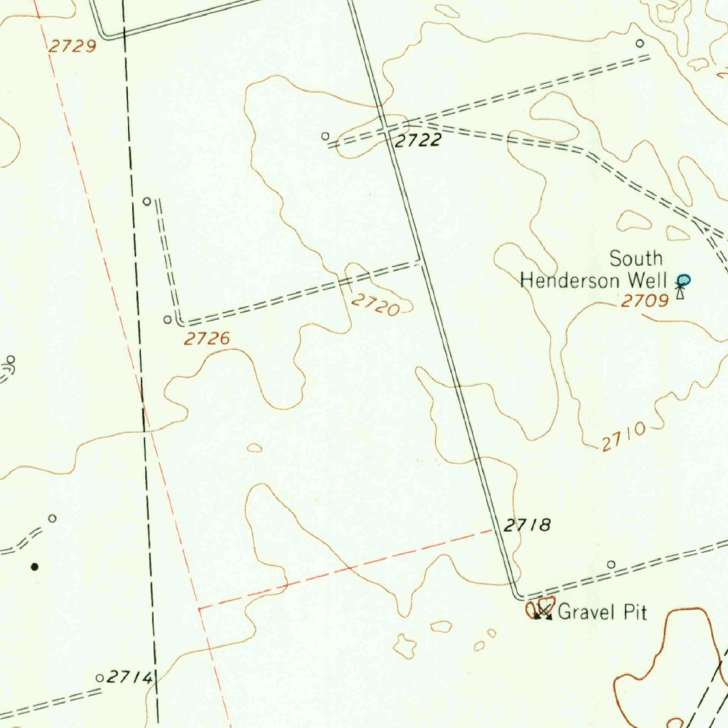 Penwell SE, TX (1964, 24000-Scale) Map by United States Geological ...