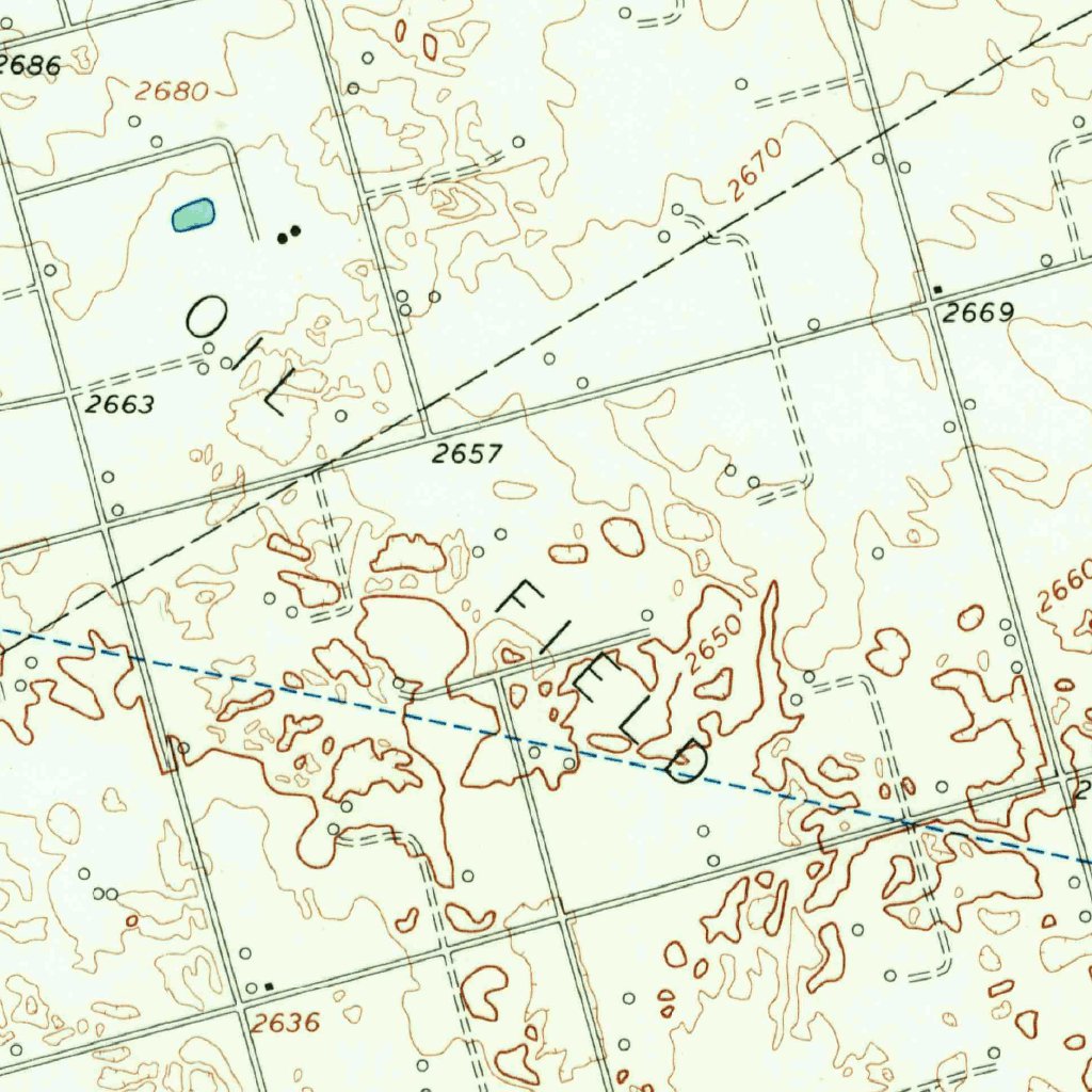 Penwell SE, TX (1964, 24000-Scale) Map by United States Geological ...