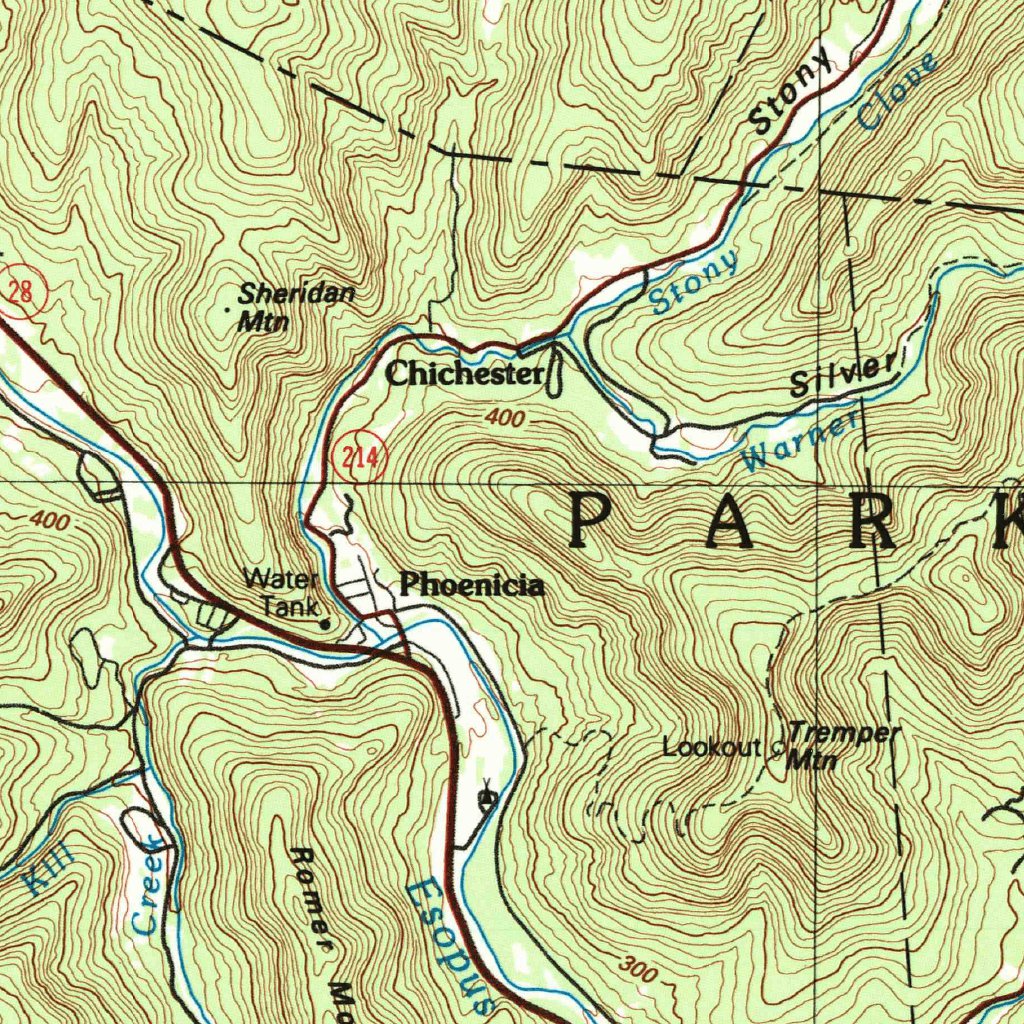 Pepacton Reservoir, NY (1986, 100000-Scale) Map by United States ...