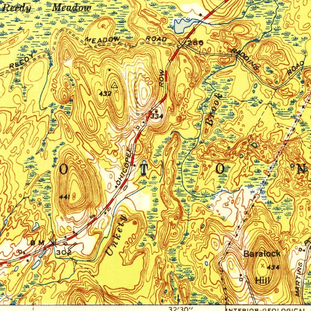 Pepperell, MA-NH (1950, 31680-Scale) Map by United States Geological ...