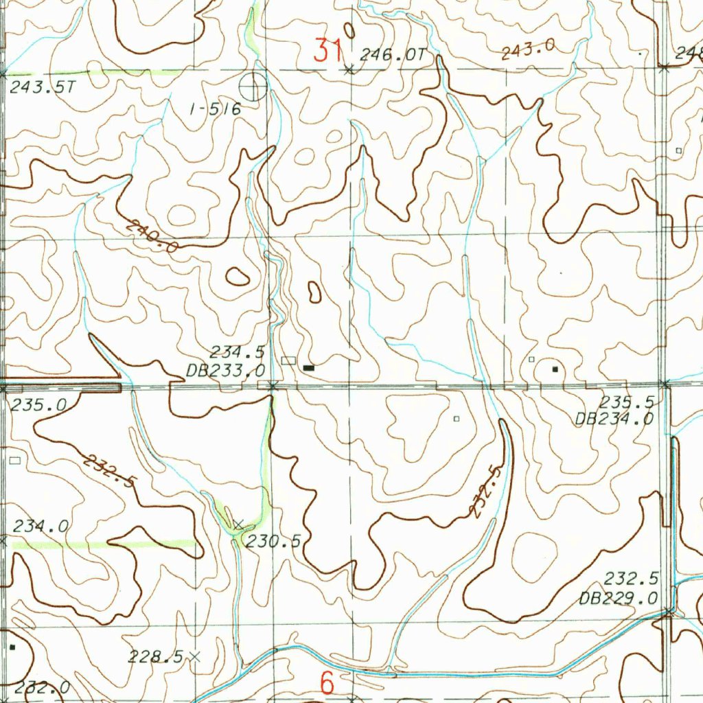 Perdueville, IL (1984, 24000-Scale) Map by United States Geological ...
