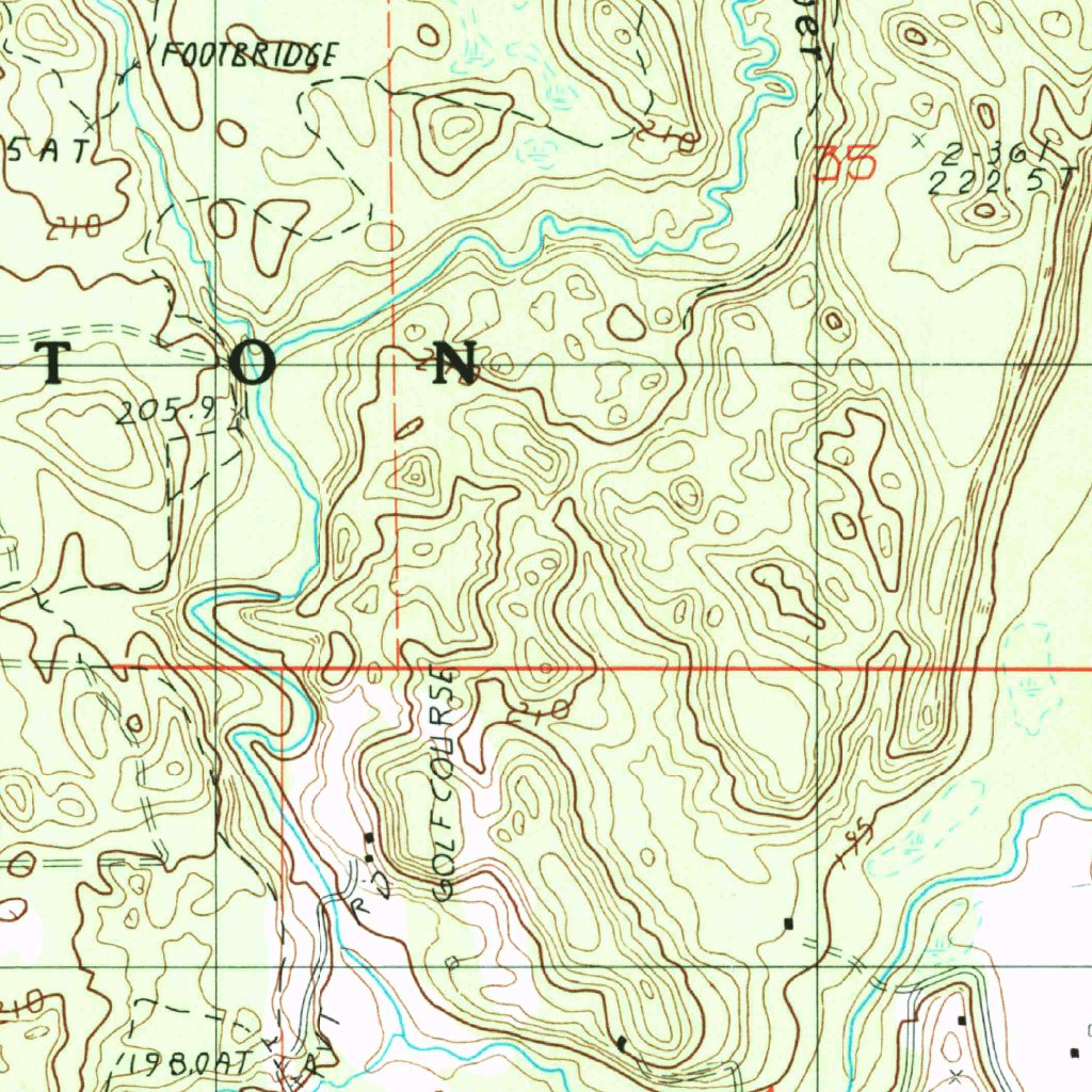 Perkins, MI (1985, 24000-Scale) Map by United States Geological Survey ...