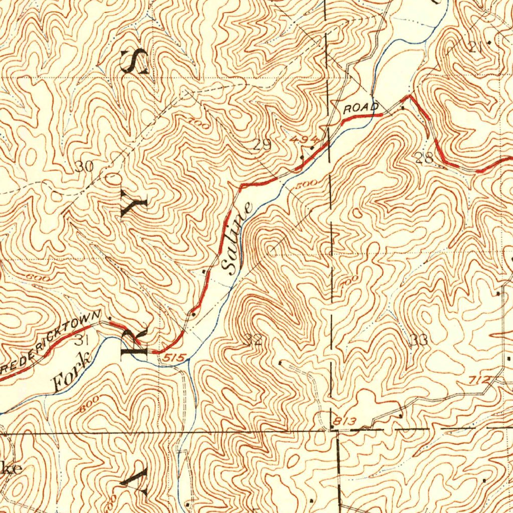 Perry, MO (1924, 62500-Scale) Map by United States Geological Survey ...