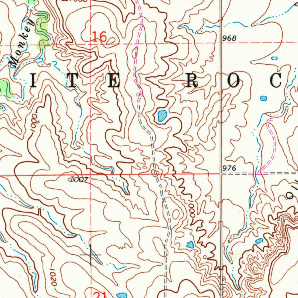Perry NW, OK (1972, 24000-Scale) Map by United States Geological Survey ...