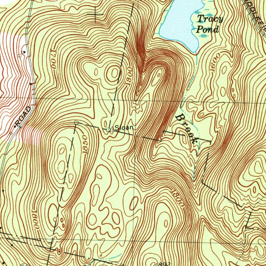 Peru, MA (1973, 25000-Scale) Map by United States Geological Survey ...
