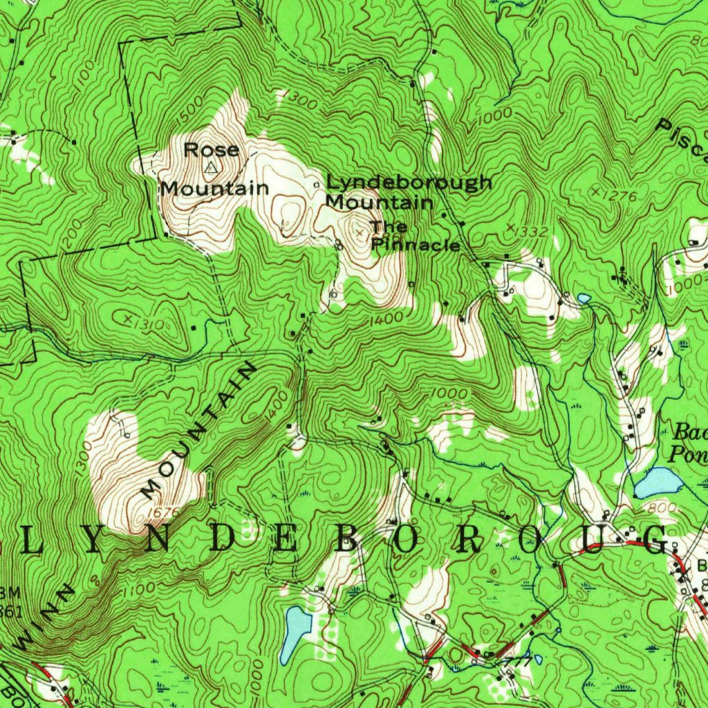 Peterborough, NH (1953, 62500-Scale) Map by United States Geological ...