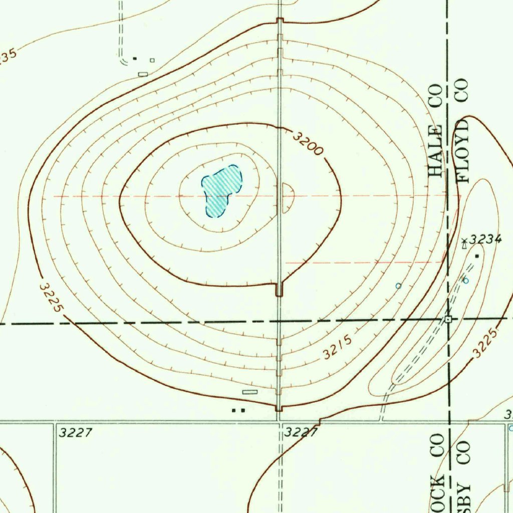Petersburg, TX (1965, 24000-Scale) Map by United States Geological ...