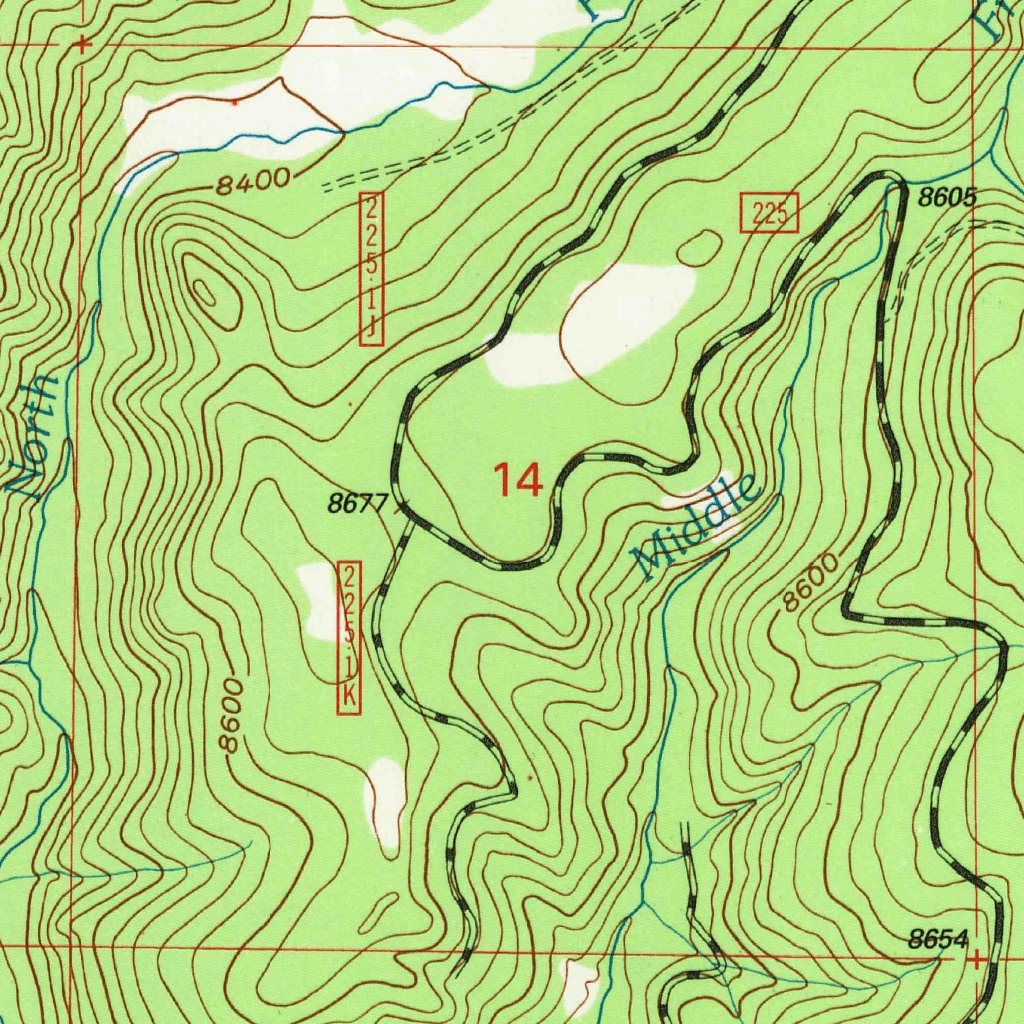 Phantom Lake, WY (1992, 24000-Scale) Map by United States Geological ...