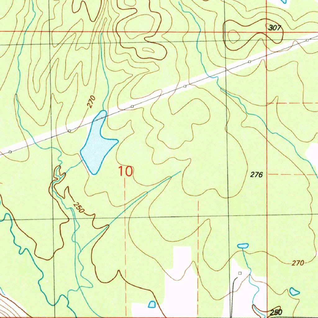 Pheba, MS (1987, 24000-Scale) Map by United States Geological Survey ...