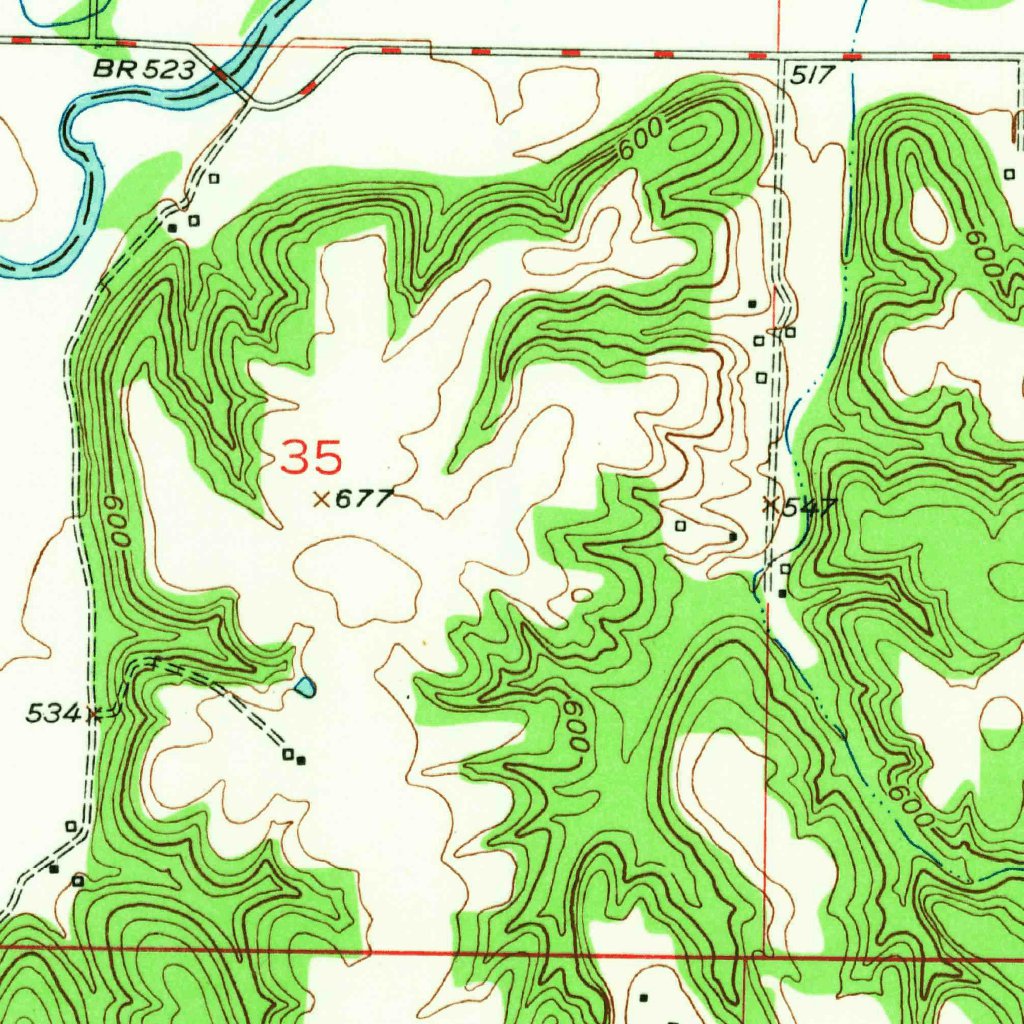 Philadelphia, MO (1949, 24000-Scale) Map by United States Geological ...