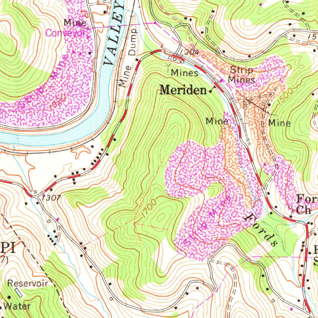 Philippi, WV (1960, 24000-Scale) Map by United States Geological Survey ...