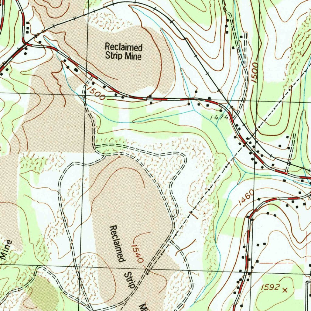 Philipsburg, PA (1994, 24000-Scale) Map by United States Geological ...