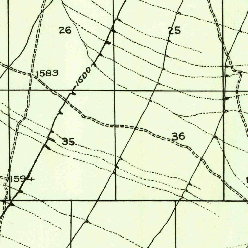 Picacho Reservoir, AZ (1922, 48000-Scale) Map by United States ...
