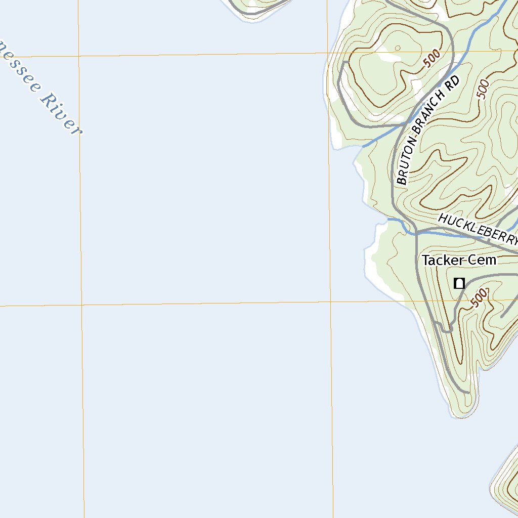 Pickwick, TN (2022, 24000-Scale) Map by United States Geological Survey ...