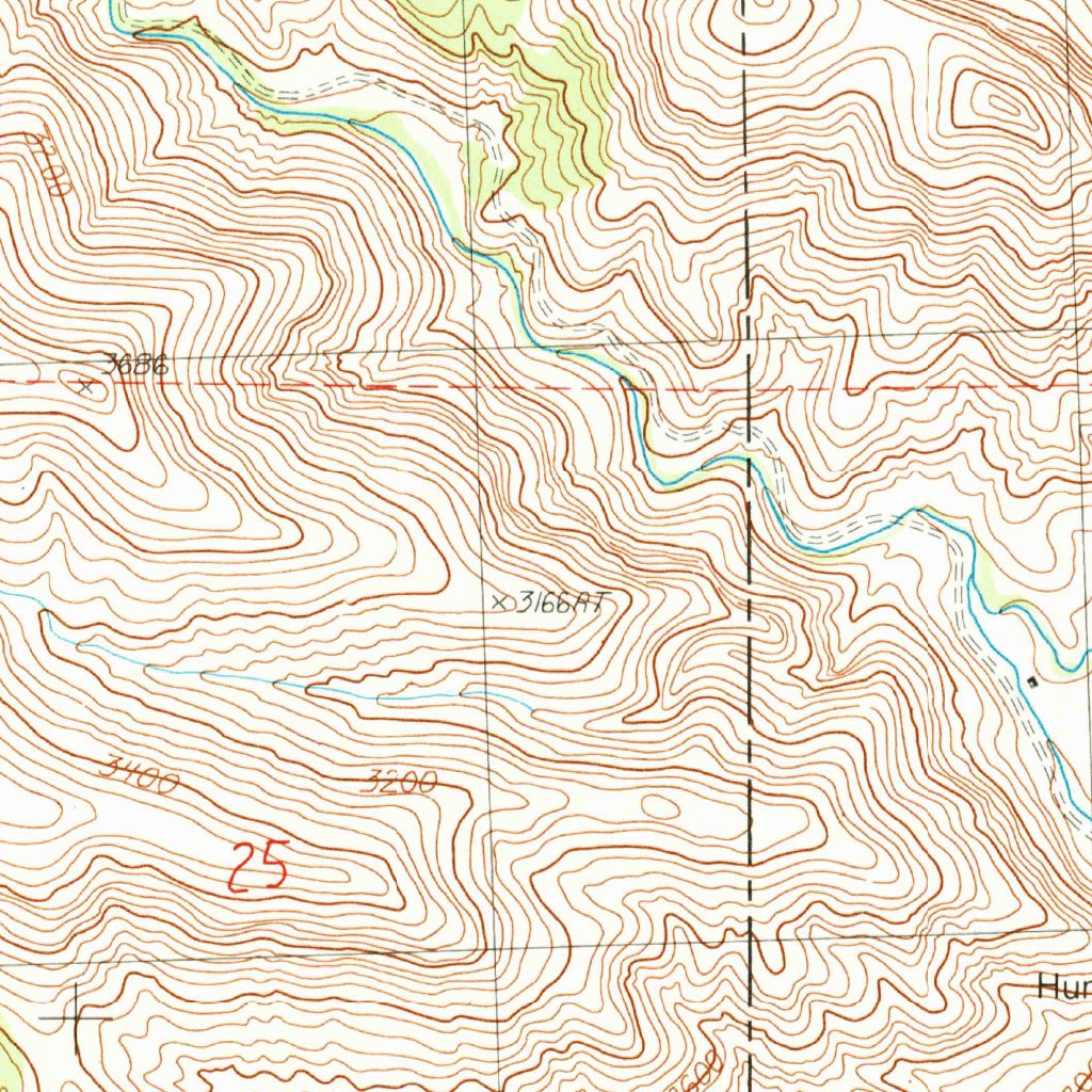 Picture Gorge West, OR (1990, 24000-Scale) Map by United States ...