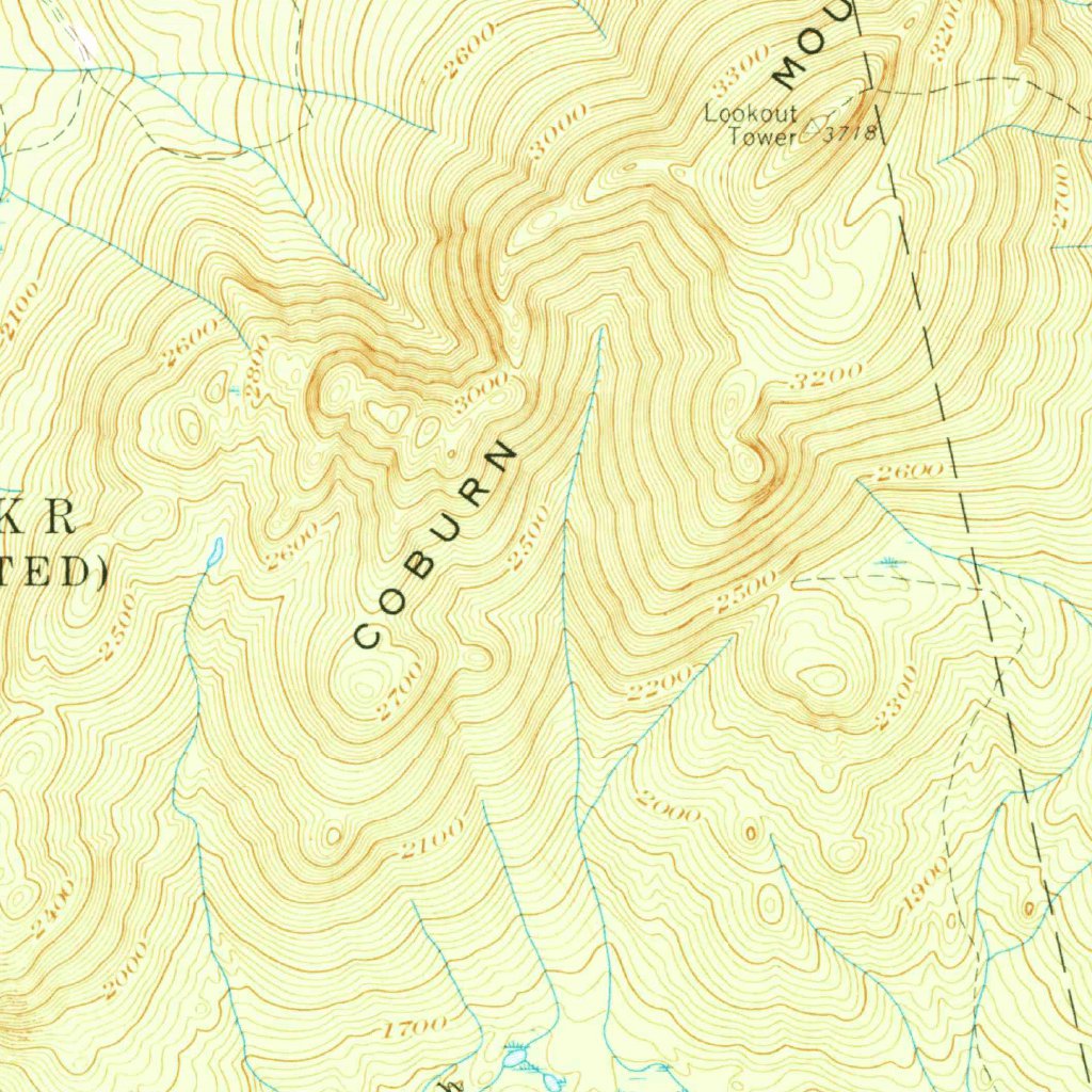 Pierce Pond, ME (1958, 62500-Scale) Map by United States Geological ...