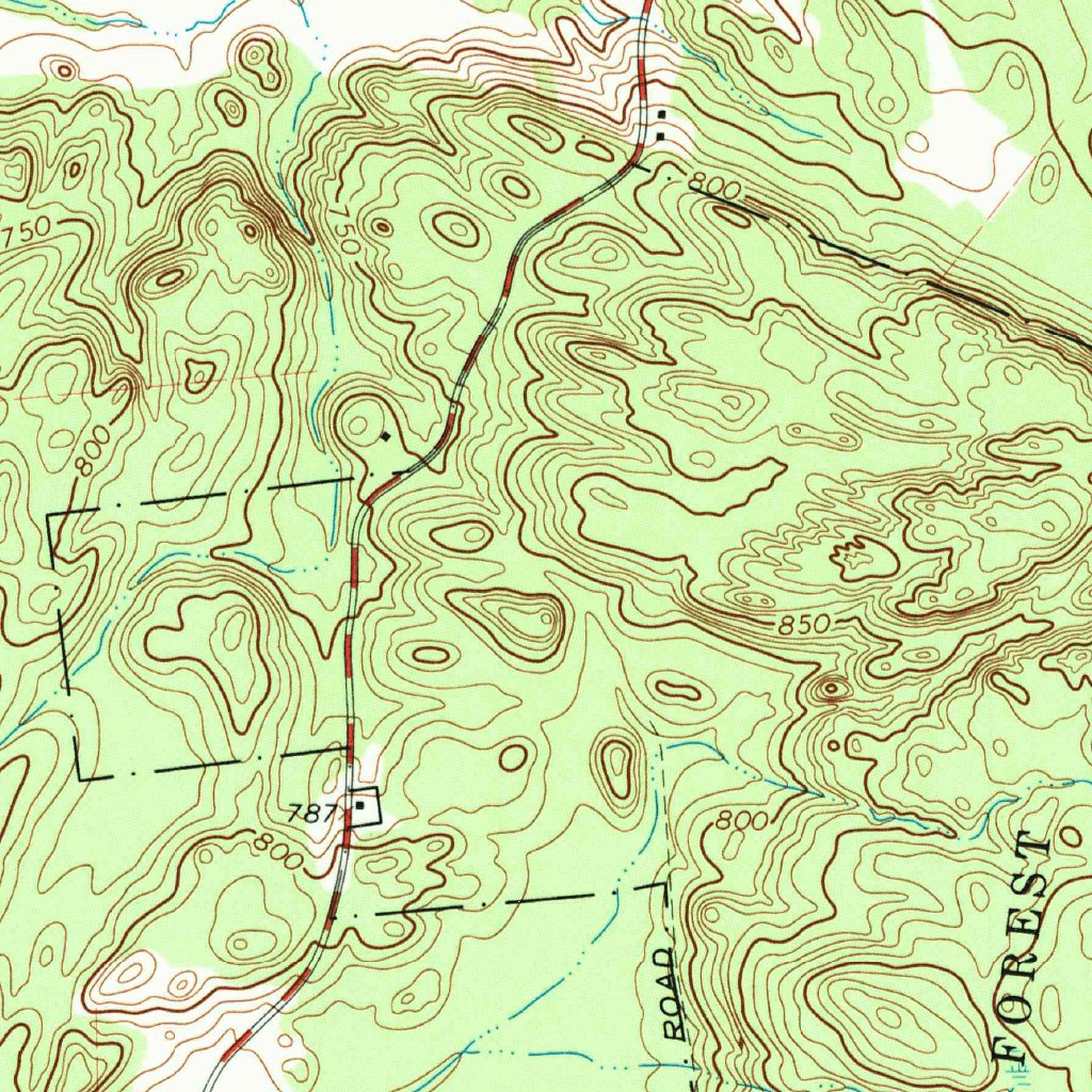 Pierrepont, NY (1964, 24000-Scale) Map by United States Geological ...
