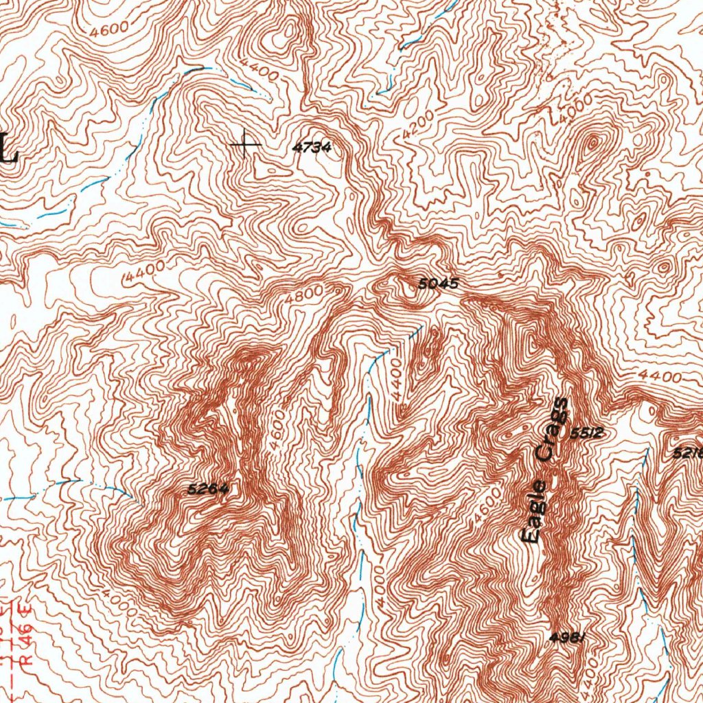 Pilot Knob, CA (1954, 62500-Scale) Map by United States Geological ...