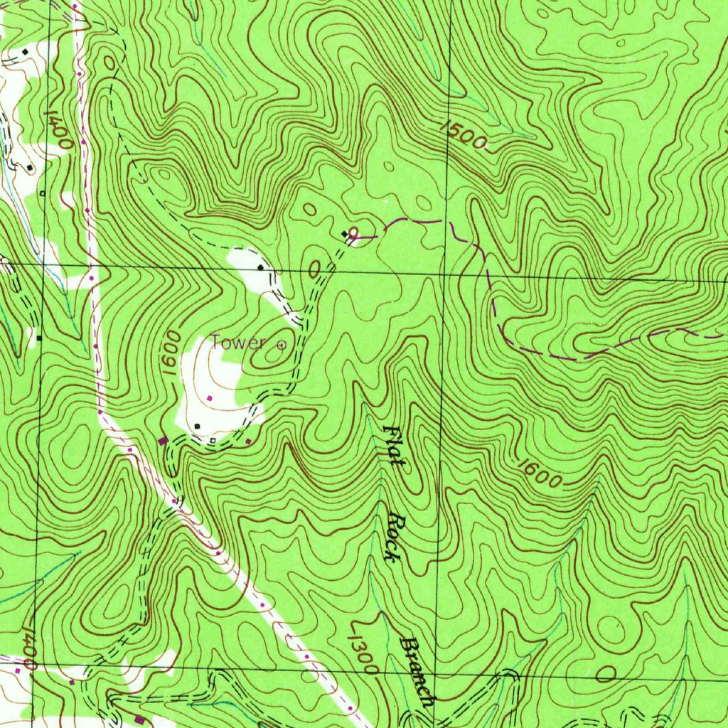 Pilot Mountain, TN (1952, 24000-Scale) Map by United States Geological ...