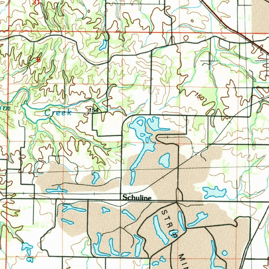 Pinckneyville, IL (1985, 100000-Scale) Map by United States Geological ...