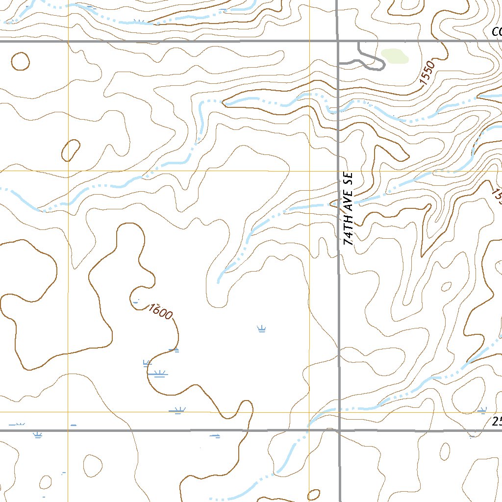 Pingree SW, ND (2020, 24000-Scale) Map by United States Geological ...