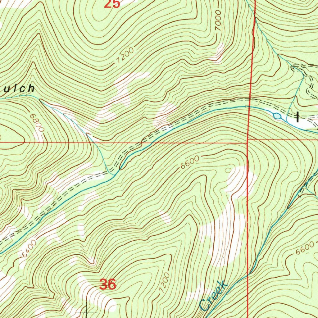 Pipestone Pass, MT (1996, 24000-Scale) Map by United States Geological ...