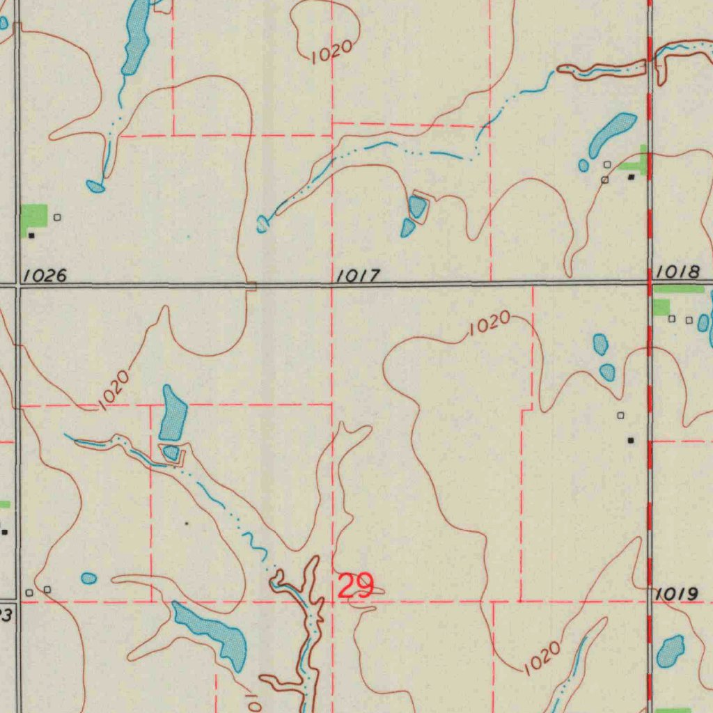 Piqua, KS (1971, 24000-Scale) Map by United States Geological Survey ...