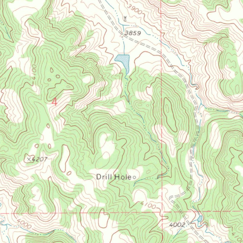 Pitch Draw, WY (1971, 24000-Scale) Map by United States Geological ...