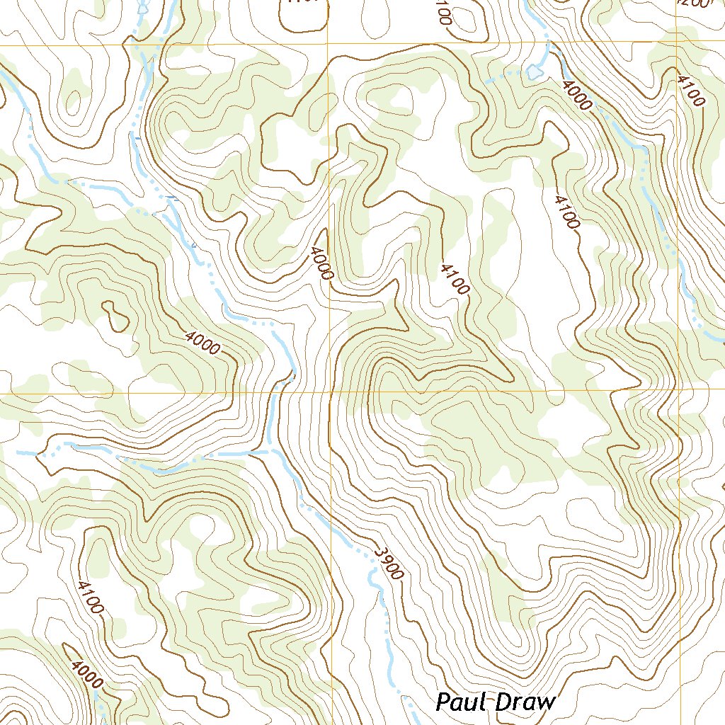 Pitch Draw, WY (2021, 24000-Scale) Map by United States Geological ...
