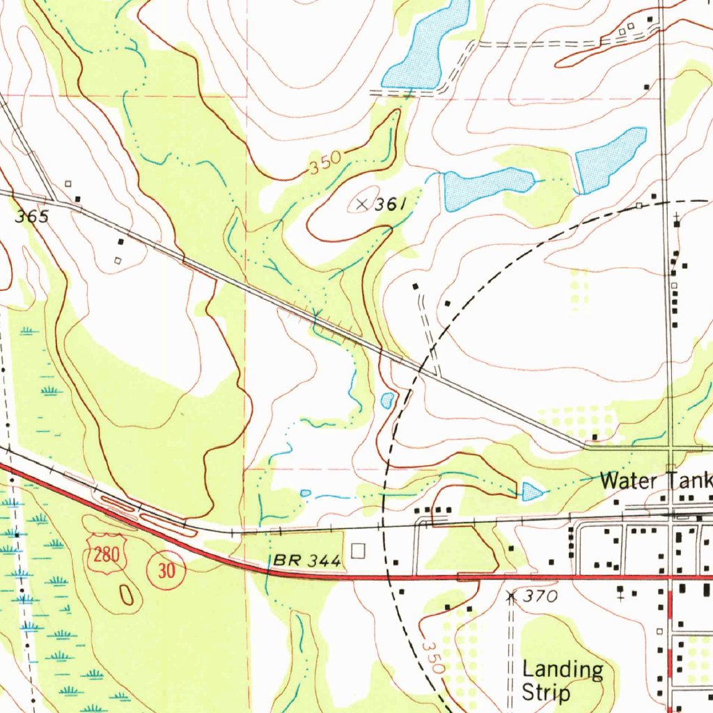 Pitts, GA (1974, 24000-Scale) Map by United States Geological Survey ...