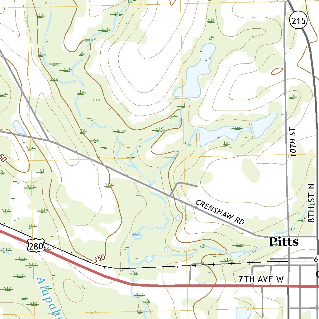 Pitts, GA (2020, 24000-Scale) Map by United States Geological Survey ...
