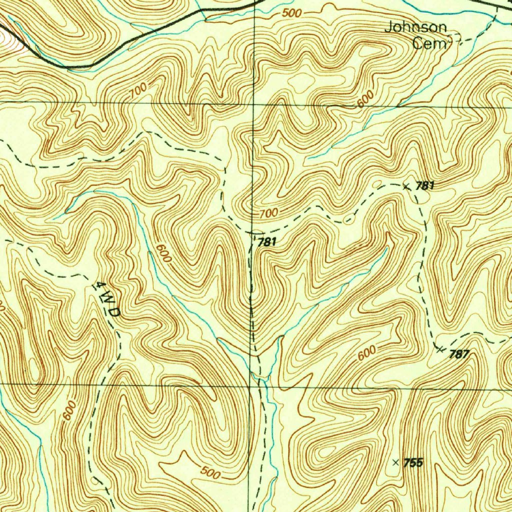 Pitts Point, KY (1991, 24000-Scale) Map by United States Geological ...