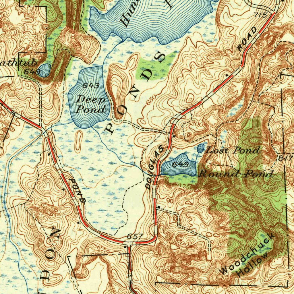 Pittsford, NY (1935, 24000-Scale) Map by United States Geological ...